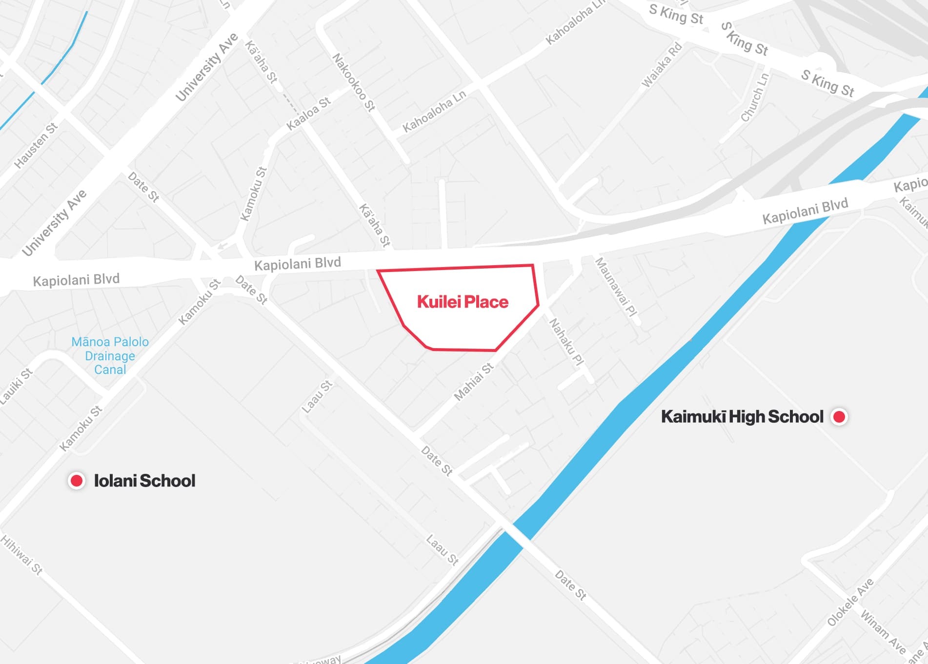 Kuilei Place (Honolulu's newest condo in Moiliili)